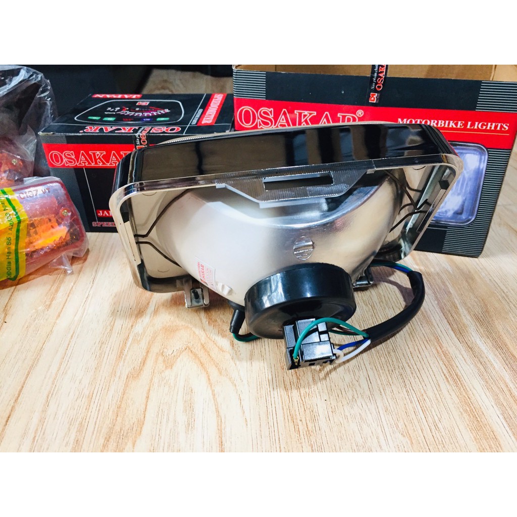 xe win 100: bộ gáo + chóa kính cho xe honda win 100 | Shopee Việt Nam