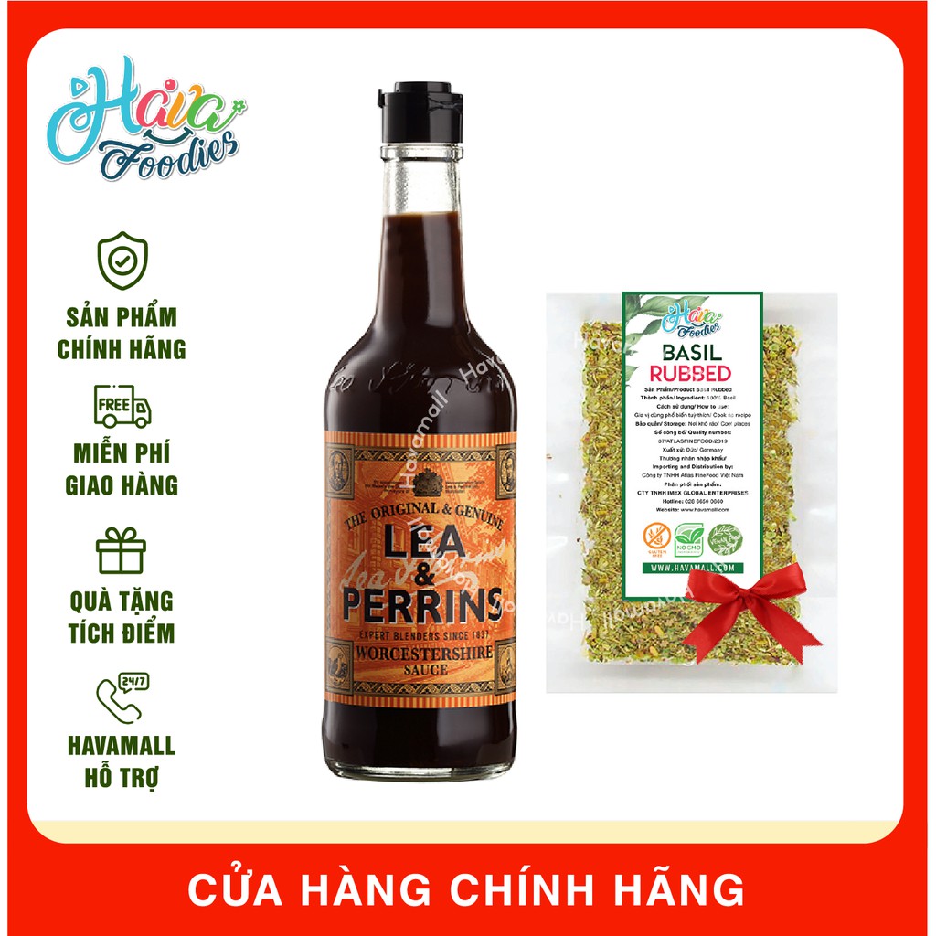 [DATE MỚI NHẤT] Nước Sốt Worcestershire Lea Perrins Chai 290ml - Tặng ...