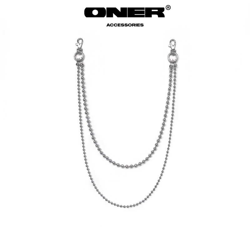 Dây xích quần ONER Thép Titan ( không gỉ ) "Two Ball Chain" ( Bảo Hành ...