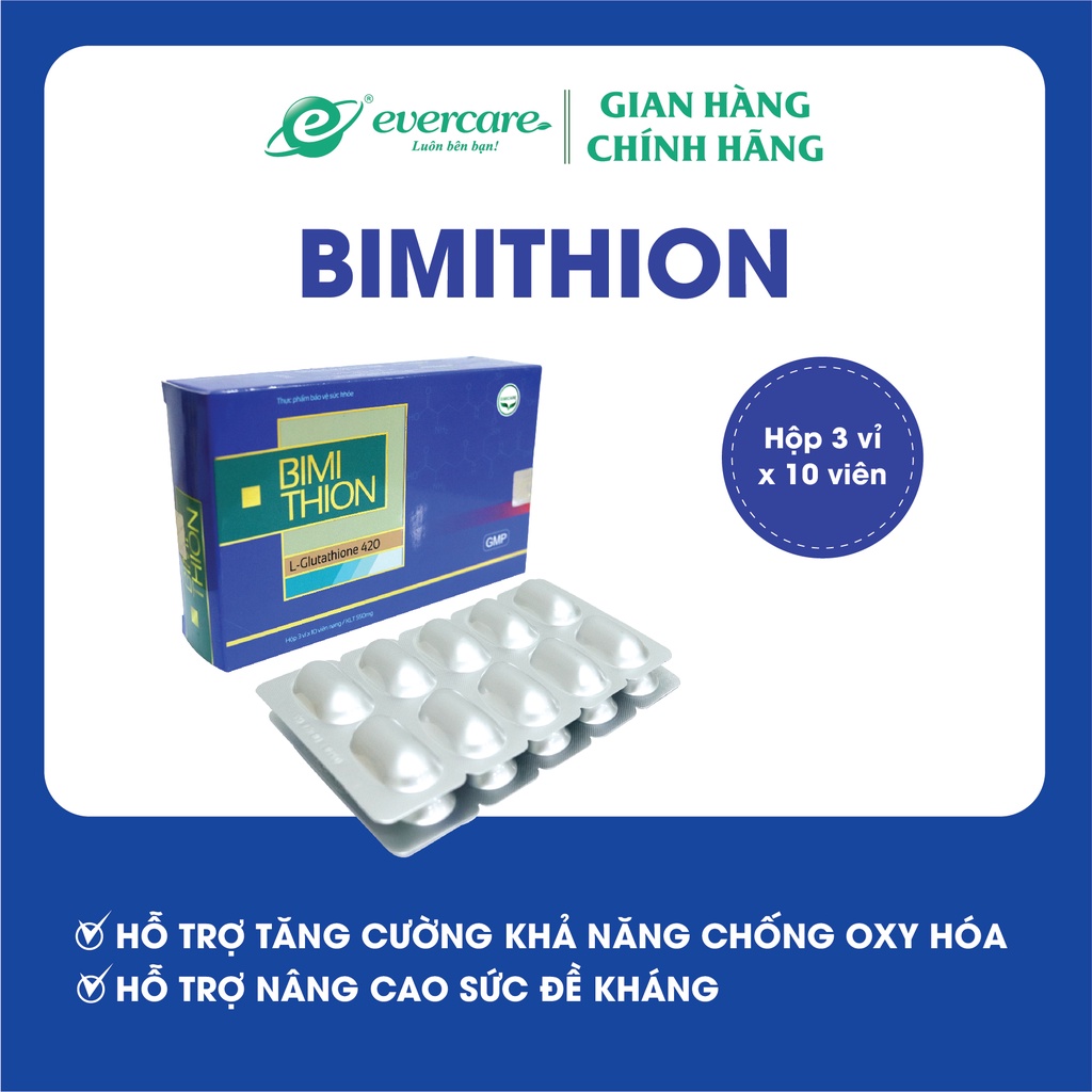 BIMI THION - VIÊN UỐNG SÁNG DA, CHỐNG LÃO HÓA - TĂNG SỨC ĐỀ KHÁNG ...