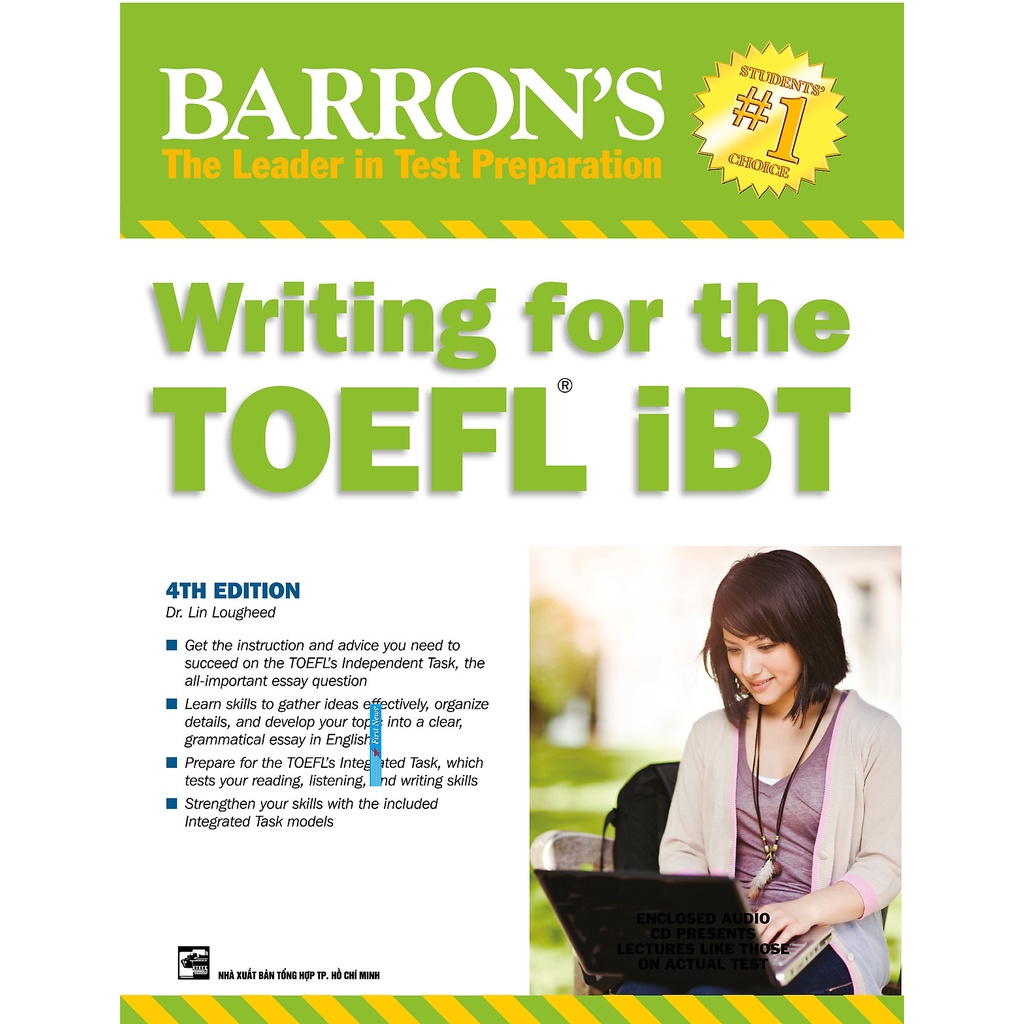Sách Barron's Writing for the TOEFL iBT 4th fs | Shopee Việt Nam