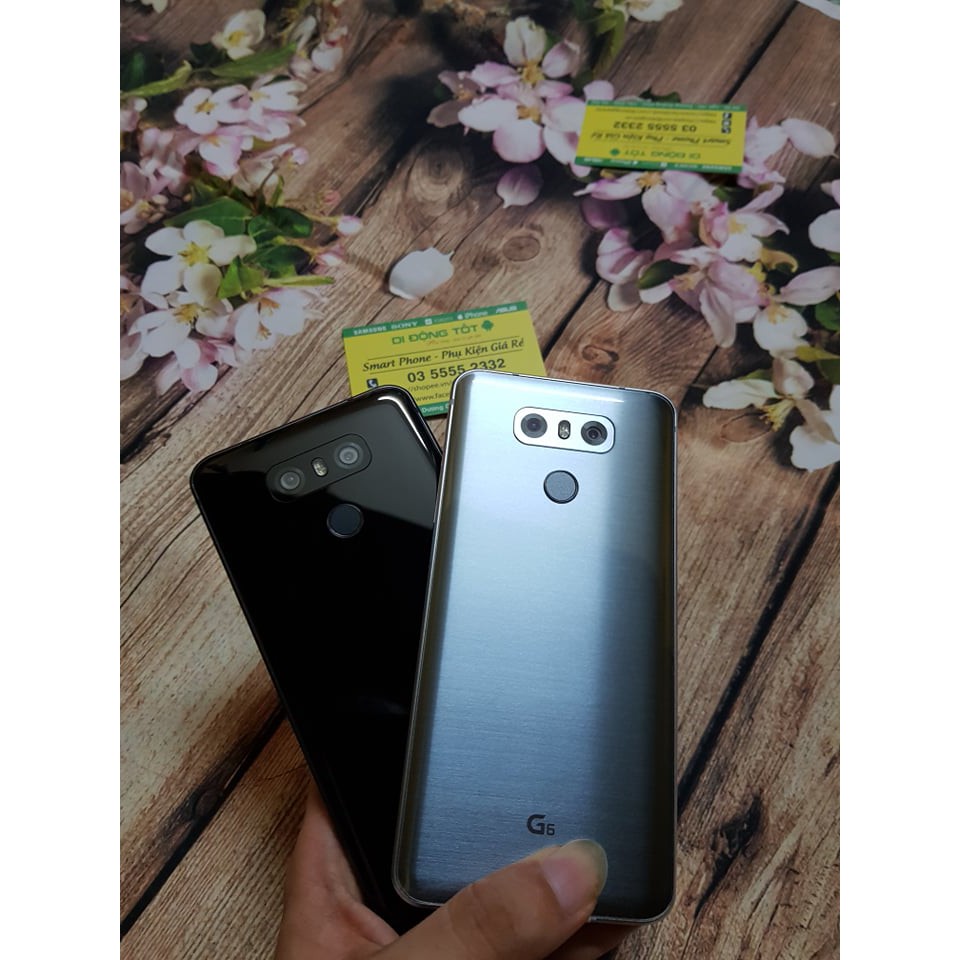 Điện Thoại LG G6 Ram 4/64GB Chính Hãng bản Hàn MỚI 99%, Vân Tay Mượt, Chơi Game, Xem Phim Cực ...
