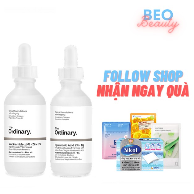 [Combo The Ordinary] The Ordinary Niacinamide 10 % ZinC 1 % và The ...