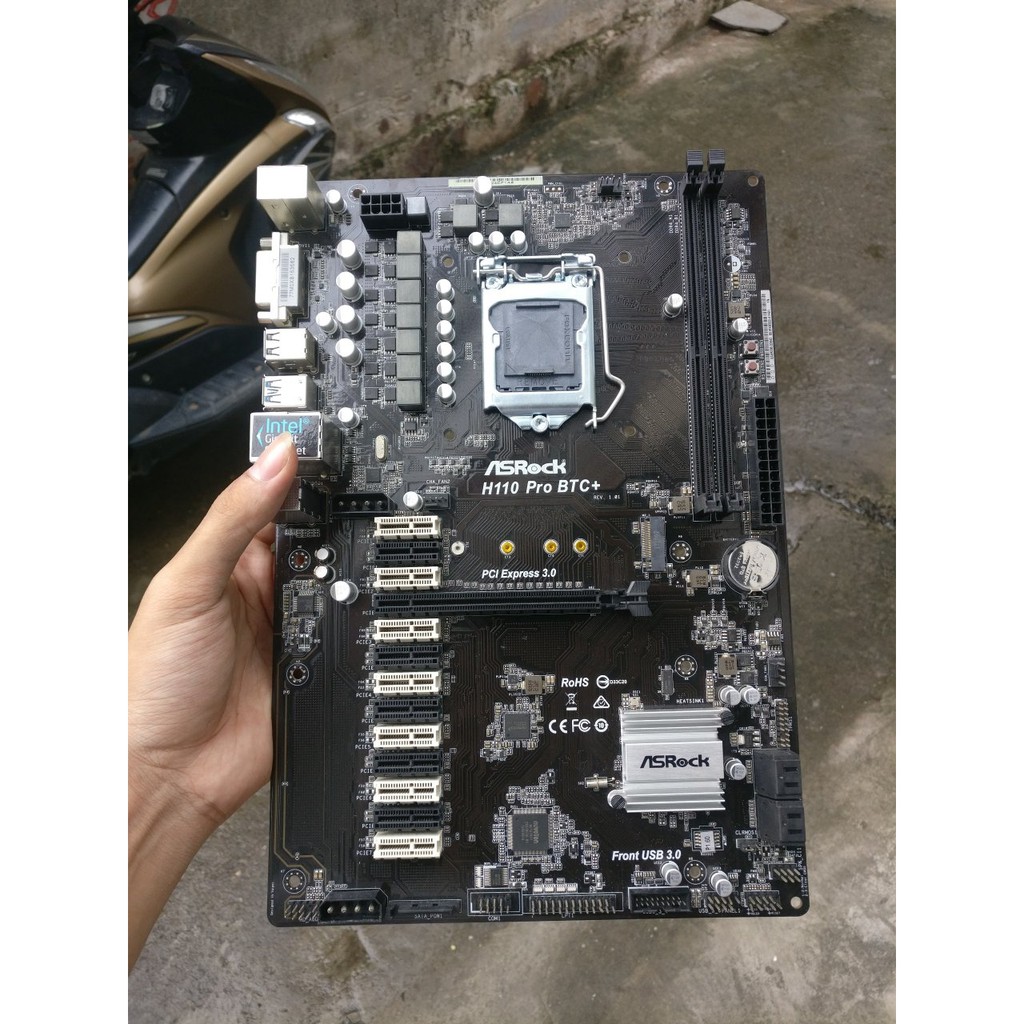 Main Asrock H110 Pro BTC+ | Shopee Việt Nam