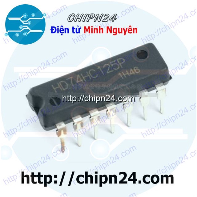 [2 CON] (DIP) IC 74HC125 DIP-14 (74125 74HC125N) | Shopee Việt Nam