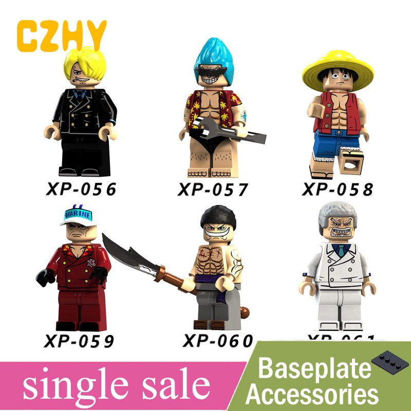 Mô Hình Lắp Ráp Nhân Vật Hoạt Hình Nhật Bản KT1008 XP056 057 058 059 060 061 | Shopee Việt Nam