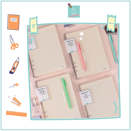 Sổ Binder File Caro nhựa kẹp còng A5 - 100 tờ KLONG MS 99x | Shopee ...