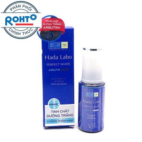 Tinh chất dưỡng trắng tối ưu Hada Labo Perfect White Essence 30g | Shopee Việt Nam