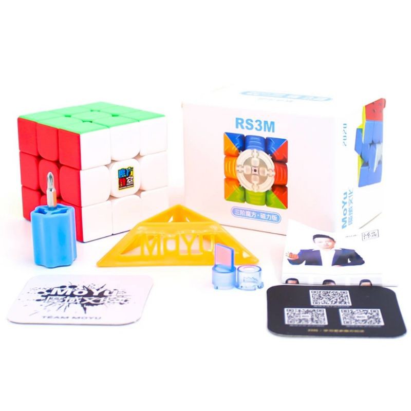 Rubik 3x3 RS3M 2020 MF3RS3 M Rubic Nam Châm 3 Tầng Stickerless MF3RS V3 ...
