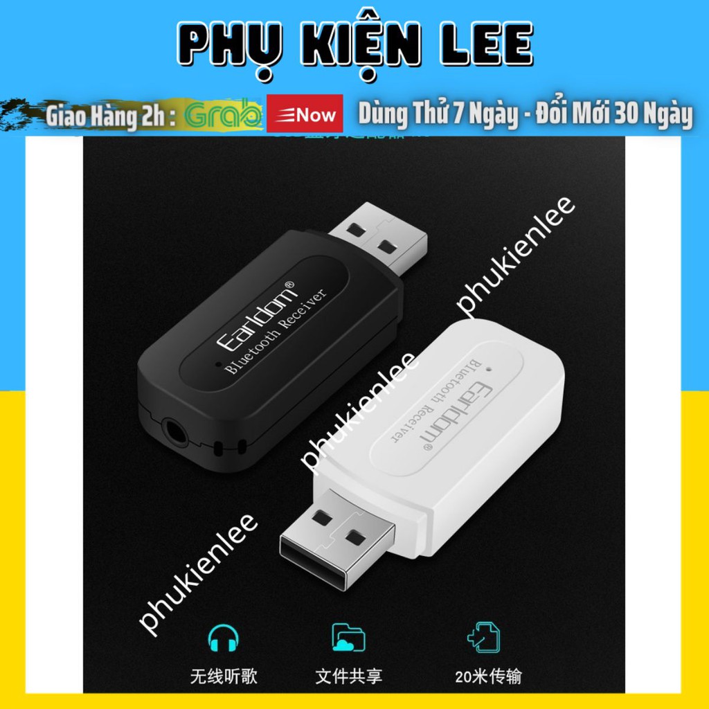 USB Thu Bluetooth Earldom M22, Dùng Cho Loa Thường , Máy Tính Cây Muốn ...