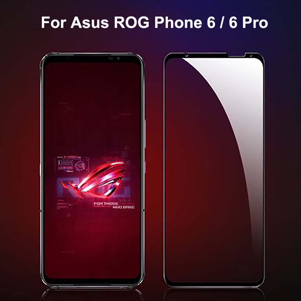 ROG6 Full Cover Kính Cường Lực Cho Asus ROG 6 Pro Bảo Vệ Màn Hình Kính Cho Asus ROG Điện Thoại 6 ...