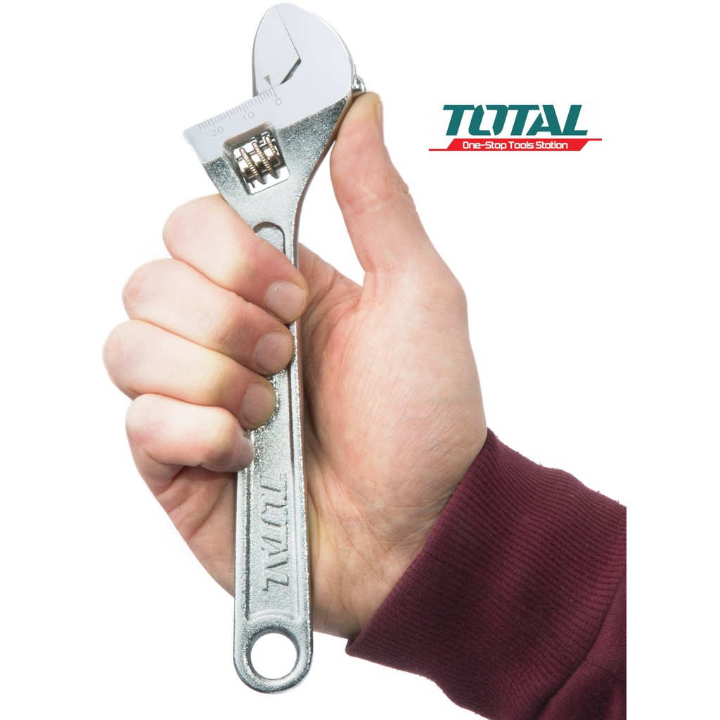 Total Mỏ lết 200mm 8inch Adjustable Wrench THT101083 | Shopee Việt Nam