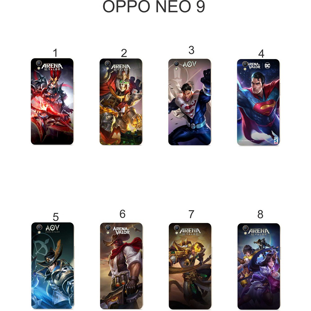 Ốp lưng Oppo Neo 9 dẻo in hình Liên Quân M2 | Shopee Việt Nam