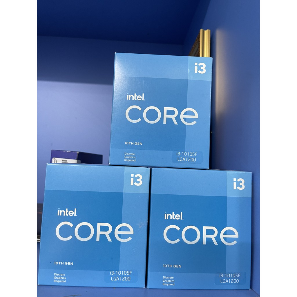 CPU Intel Core i3 10105F 3.70GHZ Socket 1200 Chính Hãng | Shopee Việt Nam