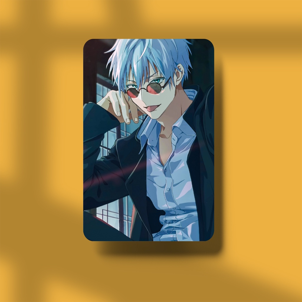 [ PHOTOCARD ] Thẻ Card Bo Góc Anime Gojo Satoru Jujutsu Kaisen - Giấy ...