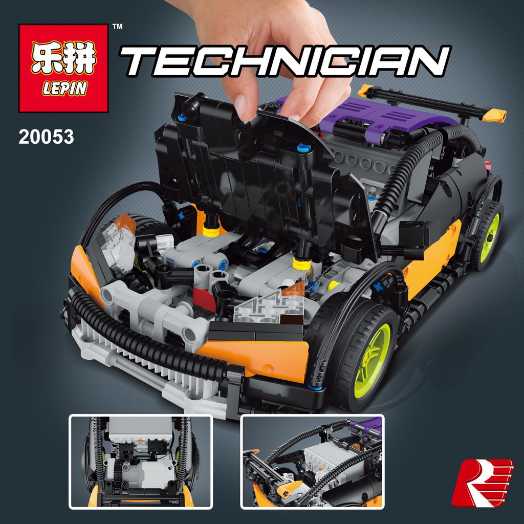 LEGO Lepin Technic MOC Xe ô tô Hatchback điều khiển từ xa No.20053 ...