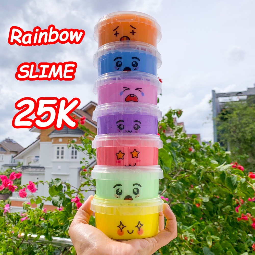 [BEST SELLER] Basic Slime Hộp 200ml Hàng Cao Cấp Có Đủ 7 Màu - Đồ Chơi ...