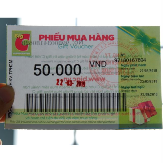 Voucher BIG C | Shopee Việt Nam