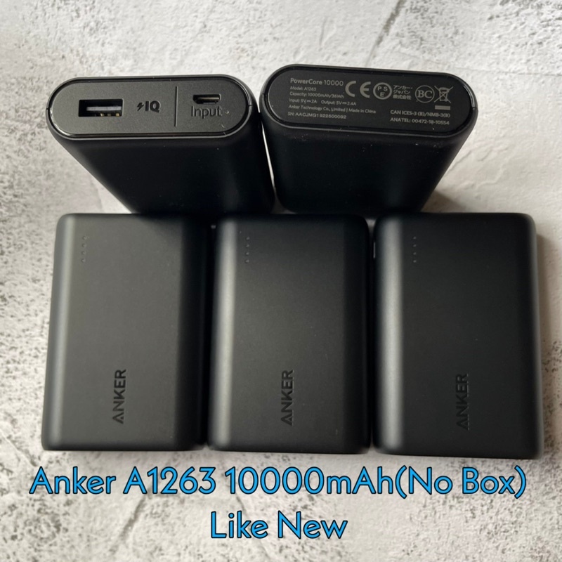Sạc Dự Phòng Anker Powercore A1263 10000mAh(No Box) | Shopee Việt Nam