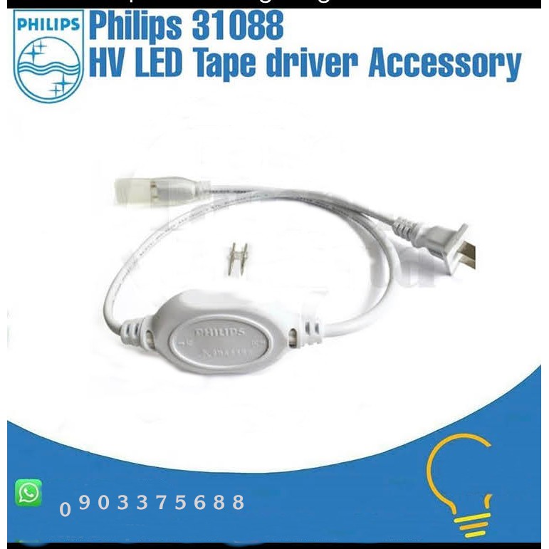 Bộ nguồn Led dây 31088 AC sang DC 220v |Philips chính hãng| | Shopee ...
