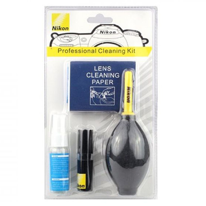 Bộ vệ sinh máy ảnh Nikon Professional Cleaning Kit (Đen) | Shopee Việt Nam