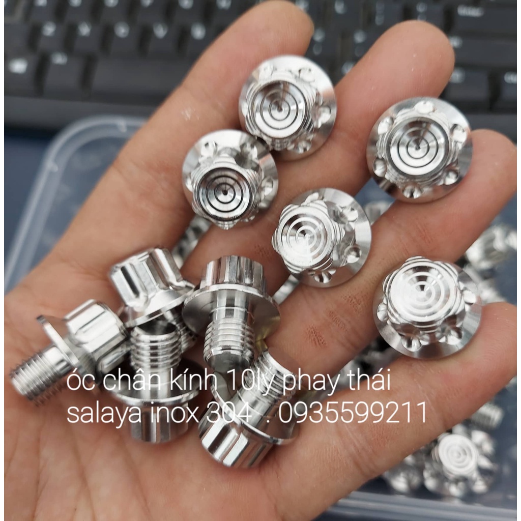 ỐC SALAYA THÁI CHÂN KÍNH 10LY REN THUẬN VÀ NGHỊC GIÁ 1 CON | Shopee ...