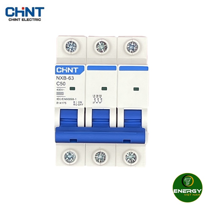 Áp tô mát 3 Pha Chint AC - Aptomat CHINT NXB-63 3 Pha Chint AC 6A, 10A, 16A, 20A, 25A, 32A, 40A ...