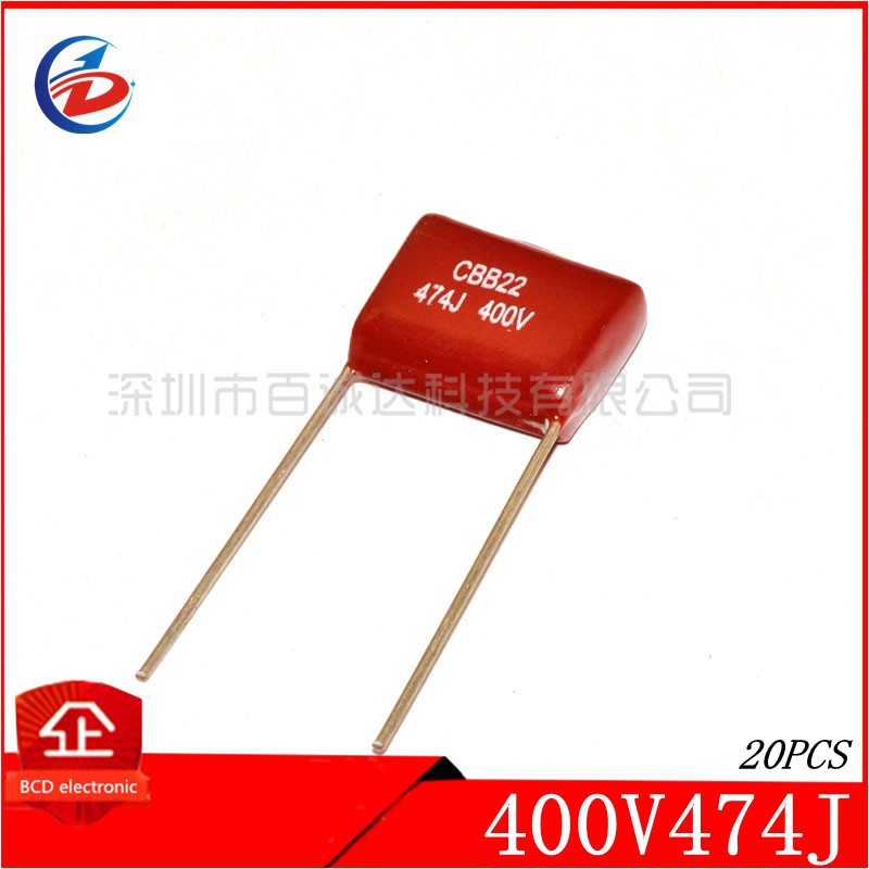 20 CÁI CBB22 tụ điện 400V 474J 470NF P15 474J400V | Shopee Việt Nam