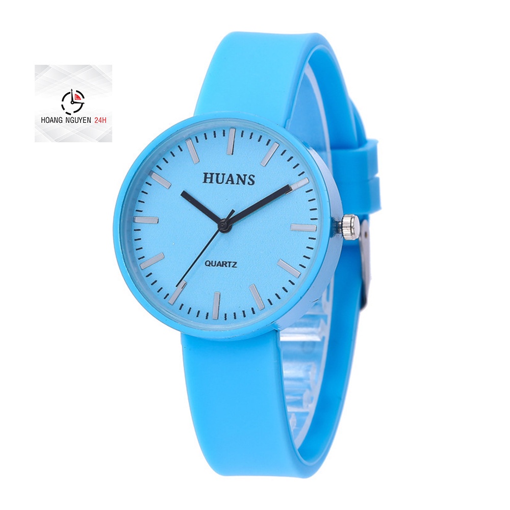 Đồng Hồ Nữ Dây Cao Su Shdhd Mặt Trơn Vạch D26 Cực Đẹp | Shopee Việt Nam
