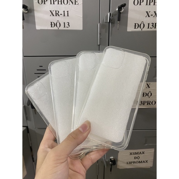 Ốp vỏ độ ip x xs xsmax xr, 11 độ 12 12pro 12promax trong suốt | Shopee Việt Nam