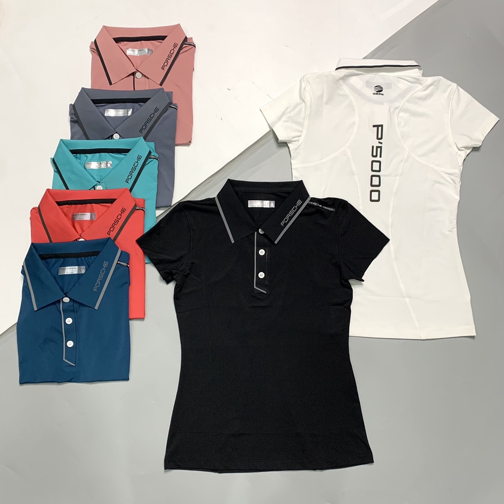 Áo Thể Thao Tập Gym Yoga Tennis Nữ Có Cổ ACPC Form Đẹp Chất Thun Lạnh | Shopee Việt Nam