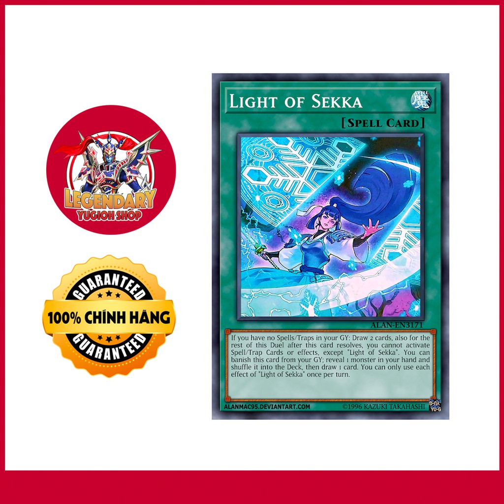 [Thẻ Bài Yugioh Chính Hãng] Sekka Light | Shopee Việt Nam