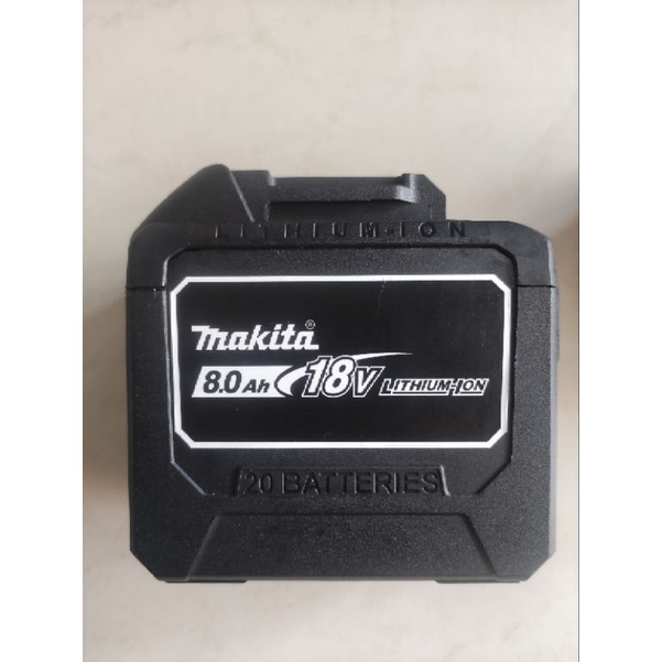 Pin đóng makita 20 cell 5s4p 18v - 21v 8000mah, mạch xả 80a, led báo ...