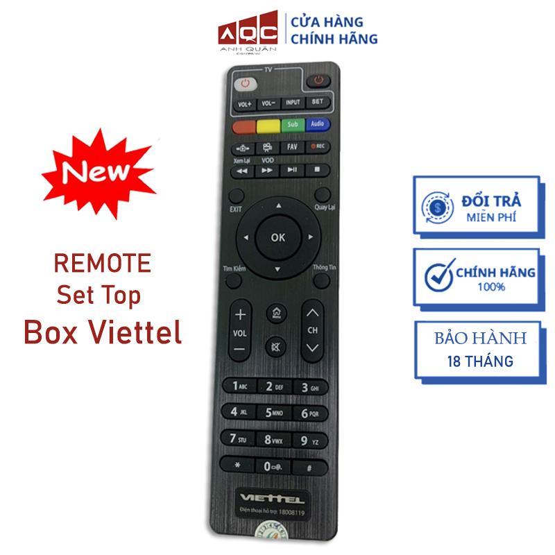 Điều khiển IR Set Top Box Viettel đời mới nhất - Remote box Viettel sử ...