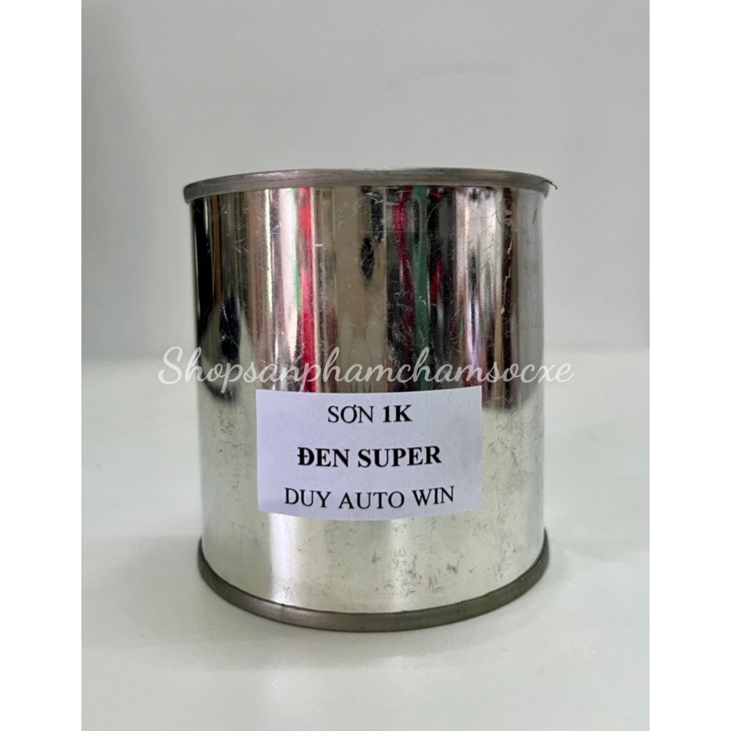 Đen super 1k - Sơn xe máy lon 0.5kg và 1kg | Shopee Việt Nam
