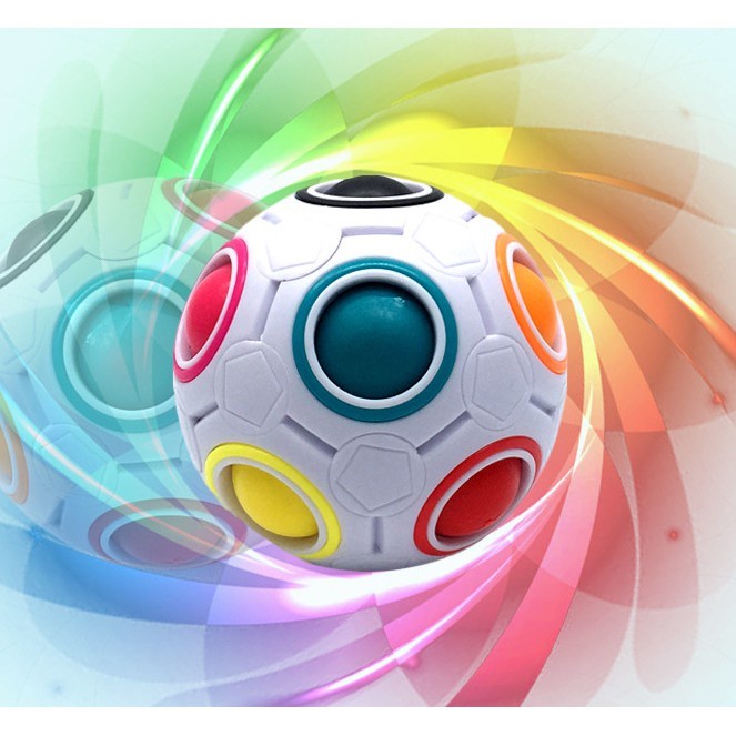 Rubik biến thể quả bóng tròn Rainbow Ball Magic Ball | Shopee Việt Nam