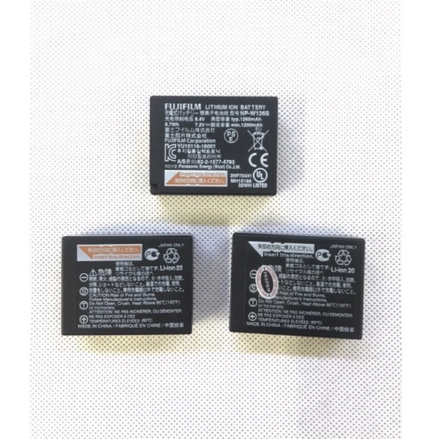 Pin Fujifilm NP-W126 ( Pin zin, hàng xịn bóc máy) | Shopee Việt Nam