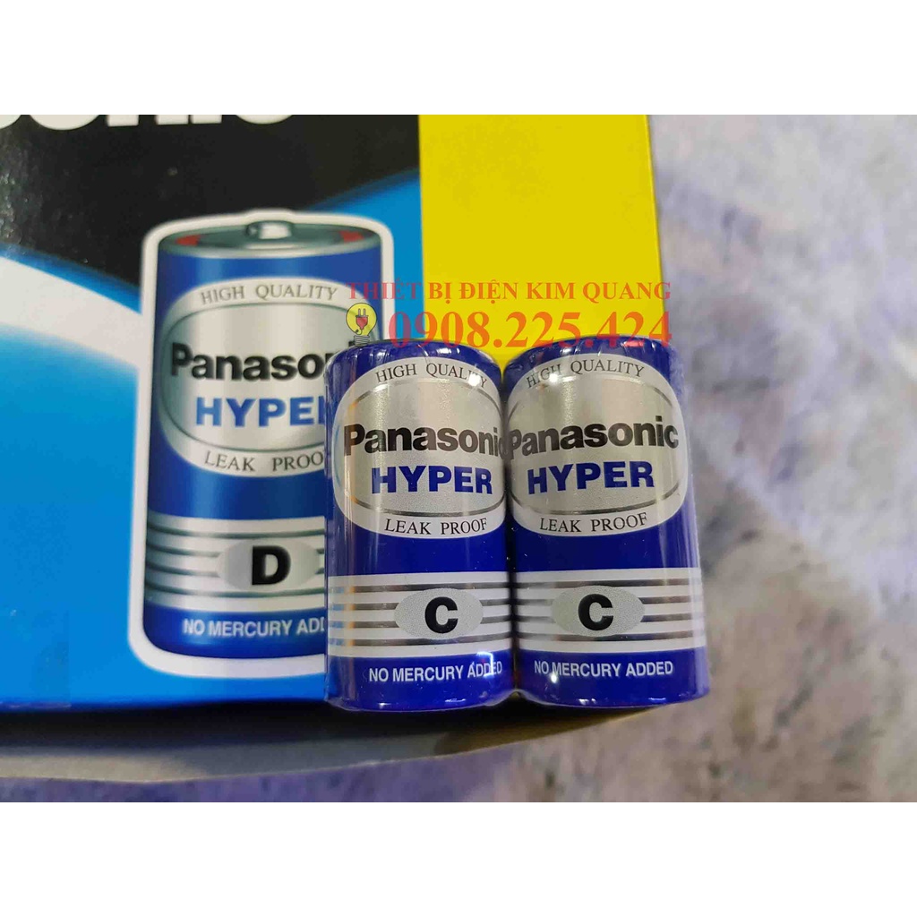 Pin Trung C/ Pin Đại D Panasonic R14UT/2S/R20UT/2S hàng Chính Hãng 1 Vỉ ...