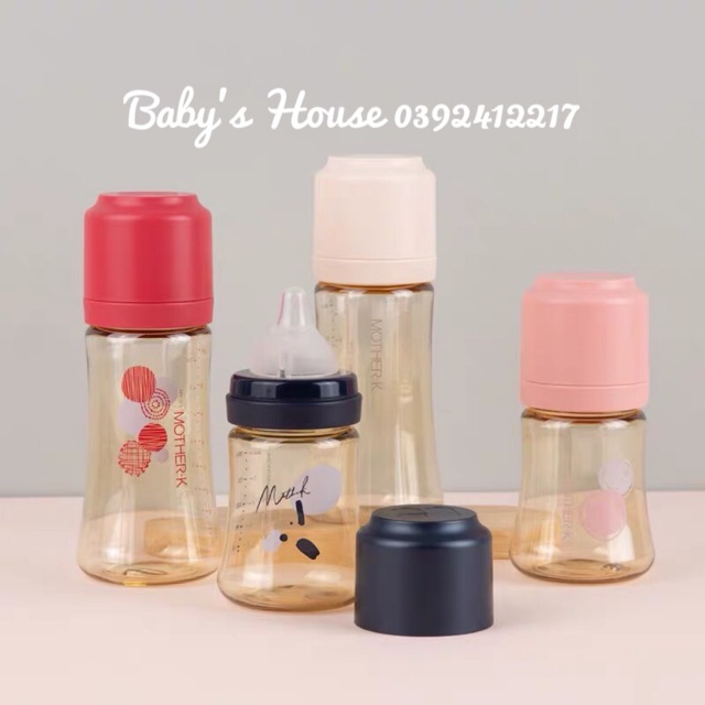 [CHÍNH HÃNG] Bình sữa MOTHER-K 280ml nội địa Hàn - đi AIR | Shopee Việt Nam