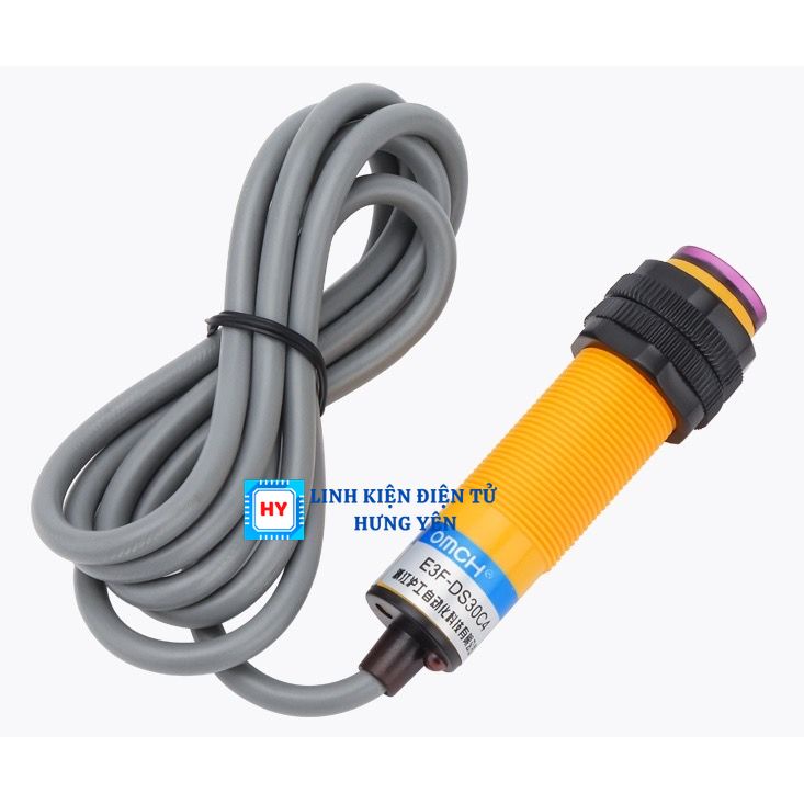 CẢM BIẾN VẬT CẢN HỒNG NGOẠI E3F-DS30C4, 0-30cm, ĐIỆN ÁP 6-36VDC, NPN, THƯỜNG MỞ NO, CHỐNG NHIỄU ...
