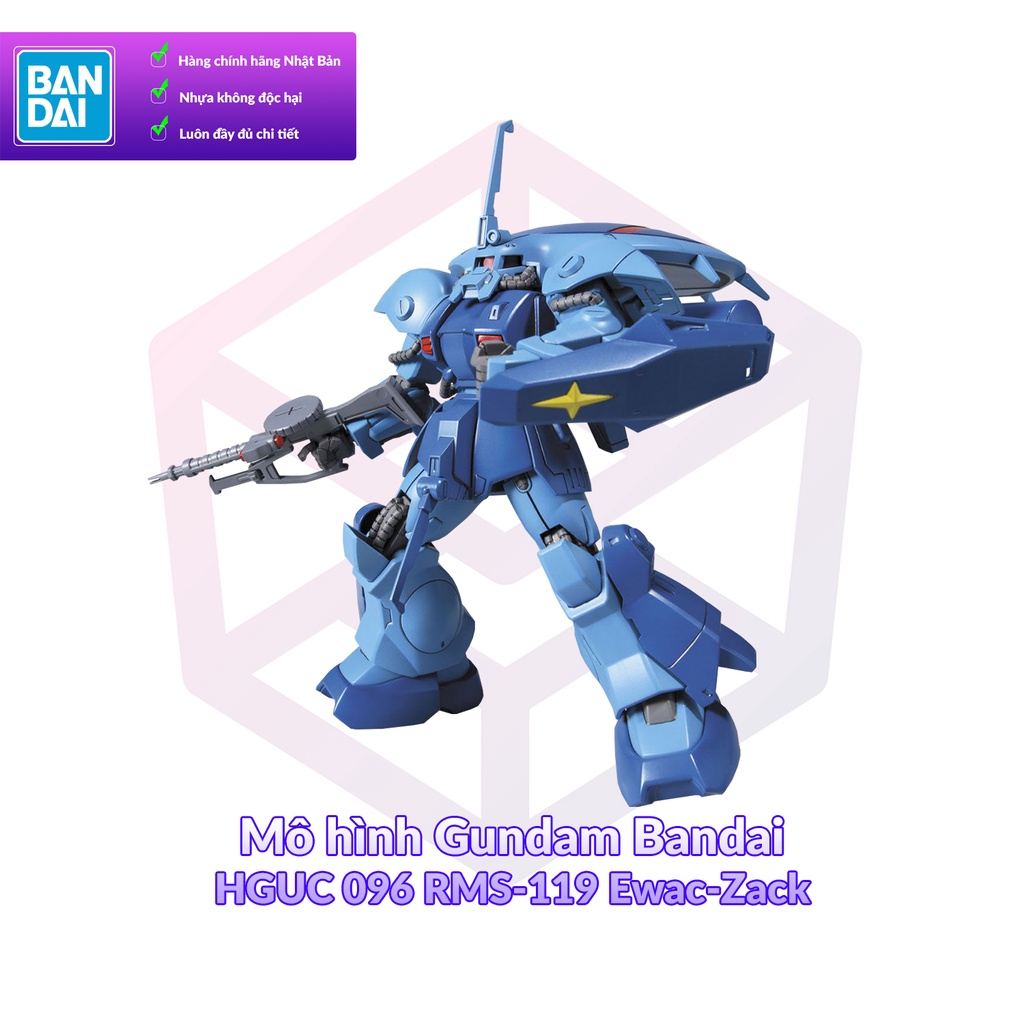 Mô hình Gundam Bandai HGUC 096 RMS-119 Ewac-Zack 1/144 MS Gundam ZZ ...