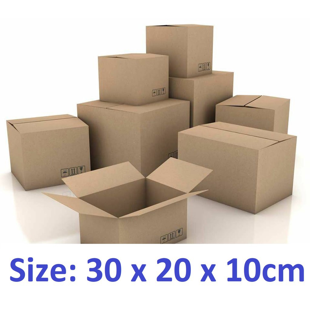 COMBO 20 hộp carton 30x20x10cm | Shopee Việt Nam