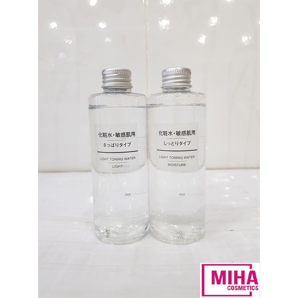 Nước Hoa Hồng Muji Light Toning Water Cấp Ẩm Cho Da 200ml Nhật Bản | Shopee Việt Nam