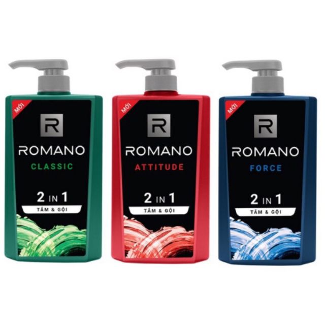 Tắm gội Romano 2 in 1 650g | Shopee Việt Nam