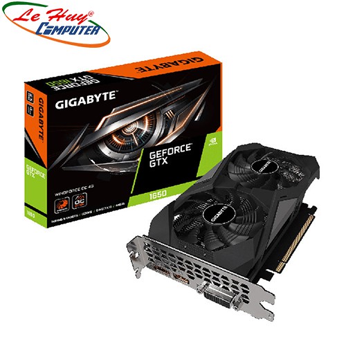 Card màn hình - VGA Gigabyte GTX 1650 D6 WINDFORCE OC 4GB GDDR6 (GV-N1656WF2OC-4GD) | Shopee ...