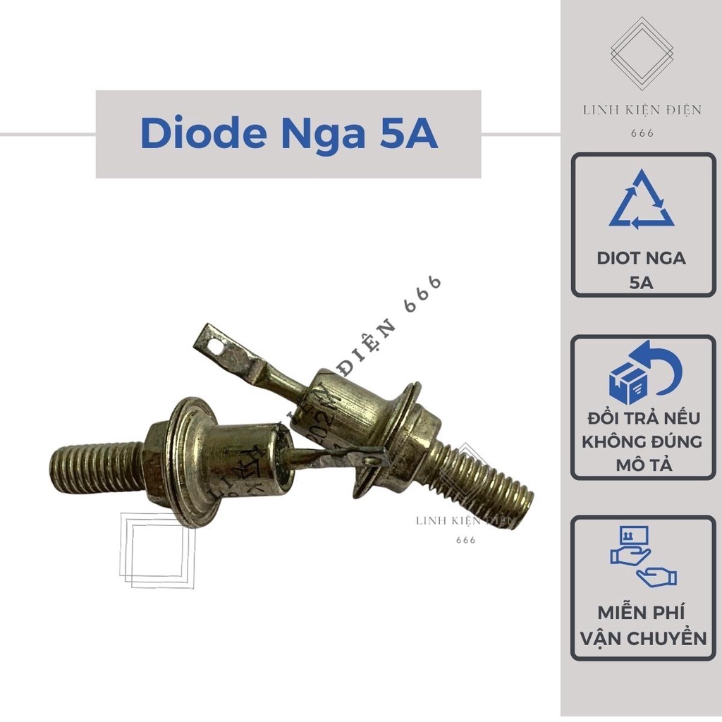 Diot Nga 5A Diode Hàng Zin Đi Ốt Điốt Xịn DIOTN5A | Shopee Việt Nam