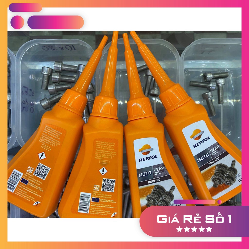 Nhớt Láp - Nhớt Hộp Số Repsol Gear Oil 80W-90 120ml - Dùng Cho Xe Tay ...
