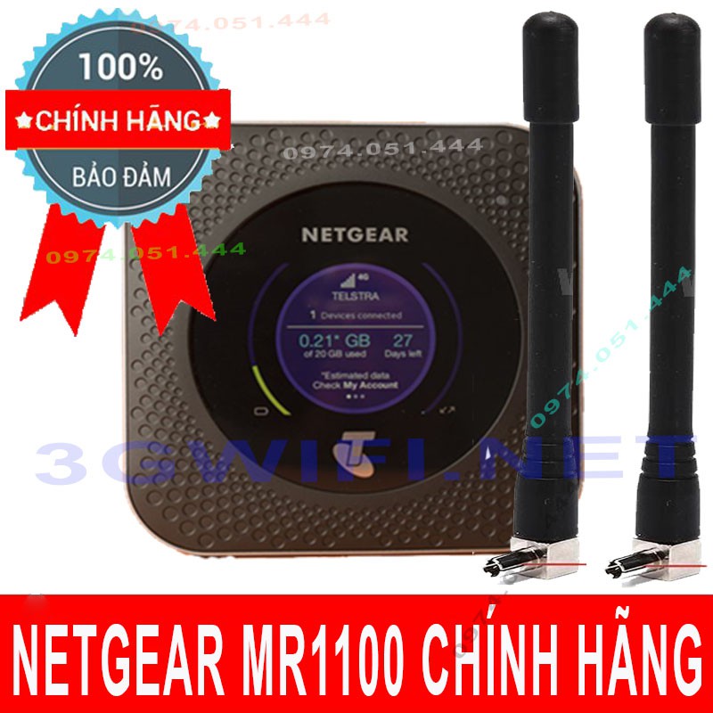 (Rẻ Vô Địch) Bộ Phát Wifi 4G Netgear MR1100 (Nighthawk M1) tốc độ 1Gb ...