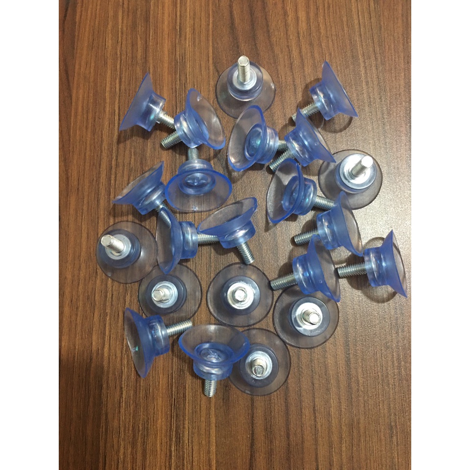 Combo 10 Miếng nhựa hít kê kính mặt bàn-Núm cao su hít kính-Nút nhựa ...