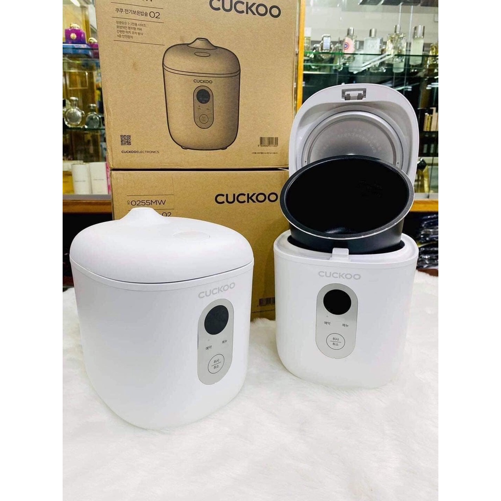 Nồi Cơm Điện Mini Cuckoo CR-0255MW 0.36L(1-2 người ăn) | Shopee Việt Nam